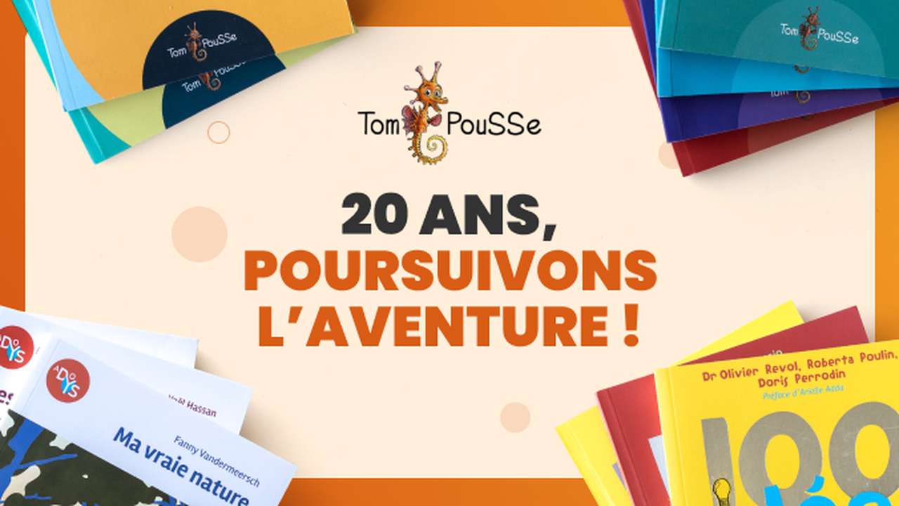 Jour J. Éditions Tom Pousse : 20 ans, poursuivons l’aventure - Ulule