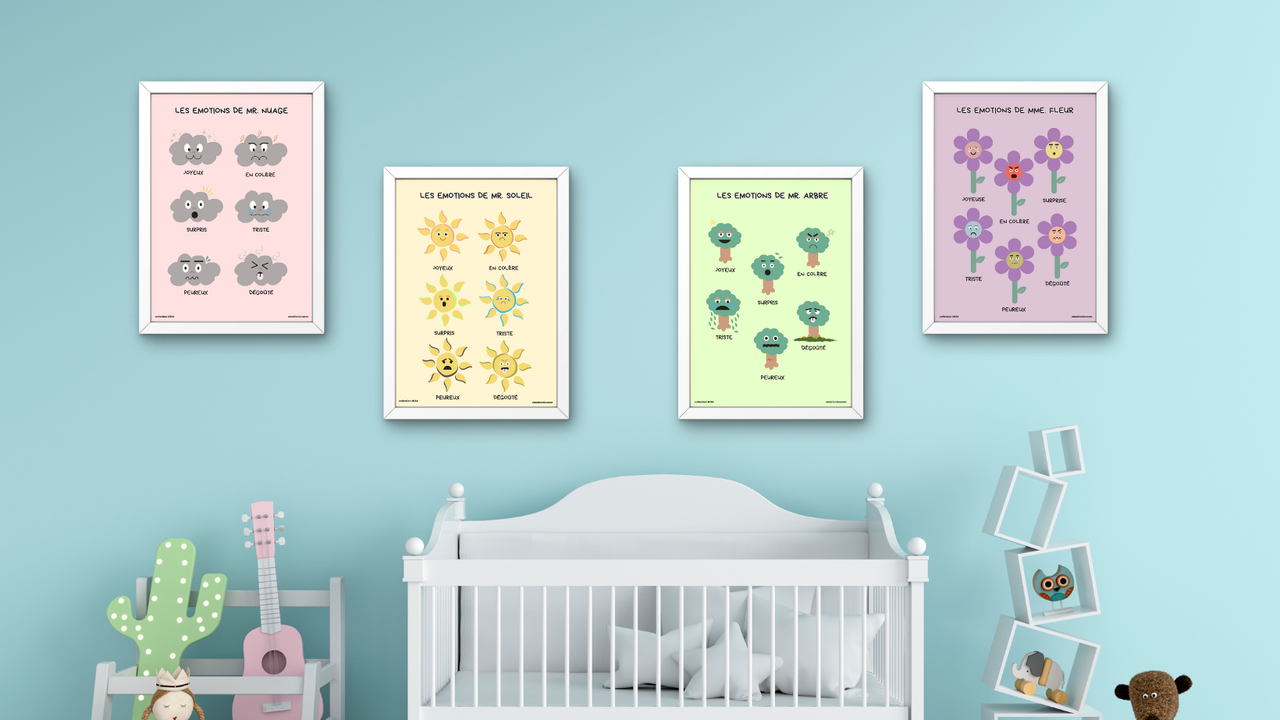 Emot'oiles - des affiches pédagogiques et bienveillantes
