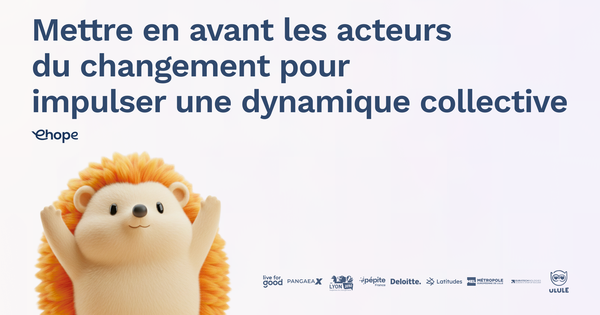 Ehope, l'app reliant l'envie d'agir aux initiatives locales