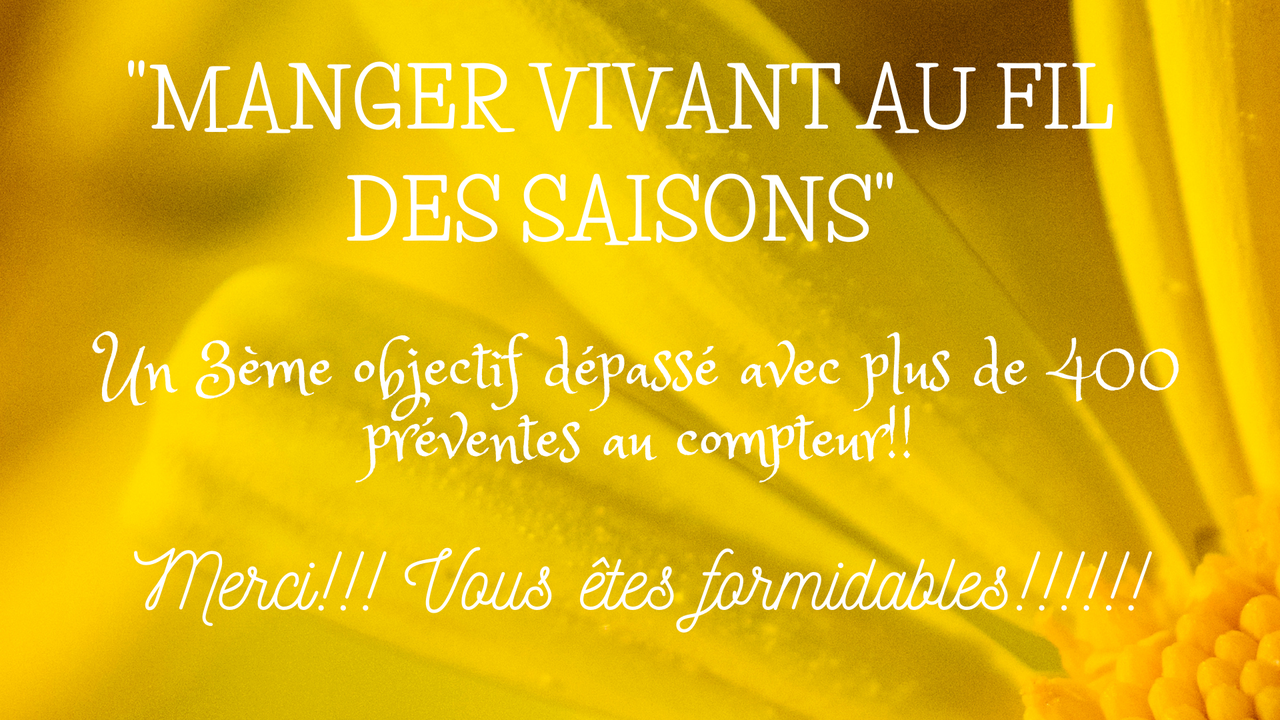 Manger vivant au fil des saisons - Ulule