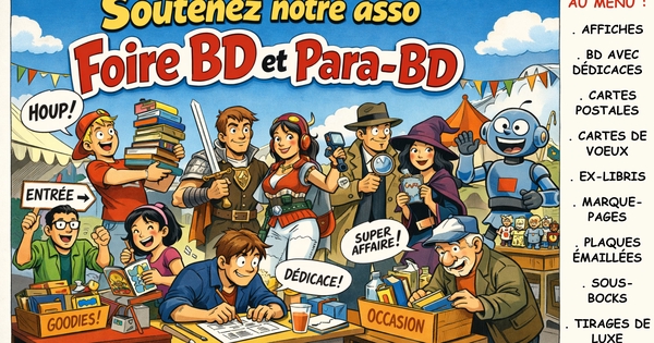 Foire à la BD et para-BD - Ulule