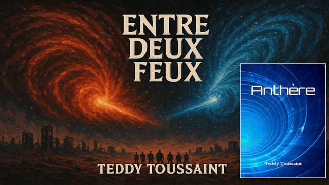 Roman de Science Fiction Anthère et Entre Deux Feux