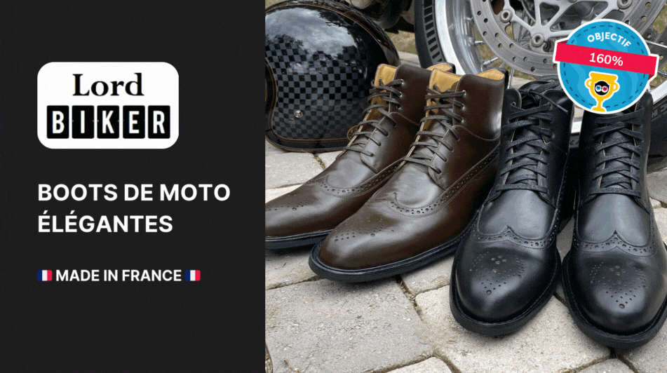 Lord Biker, Boots de Moto Élégantes
