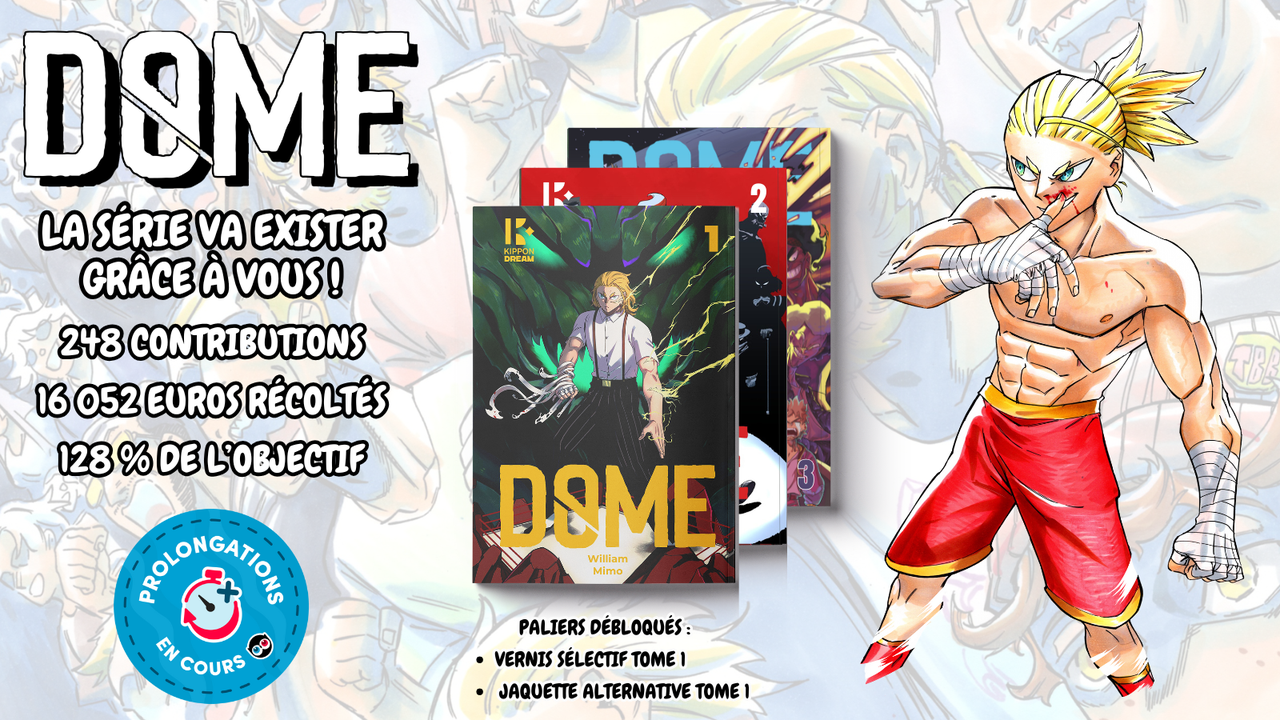 Dome remaster - tomes 1, 2 et 3 - Ulule