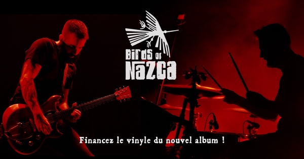 BIRDS OF NAZCA : nouvel album en vinyle