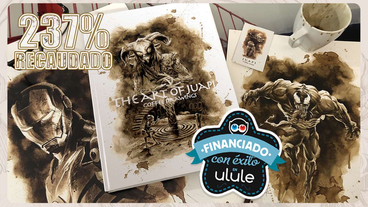 The art of Juapi - Coffee Drawings