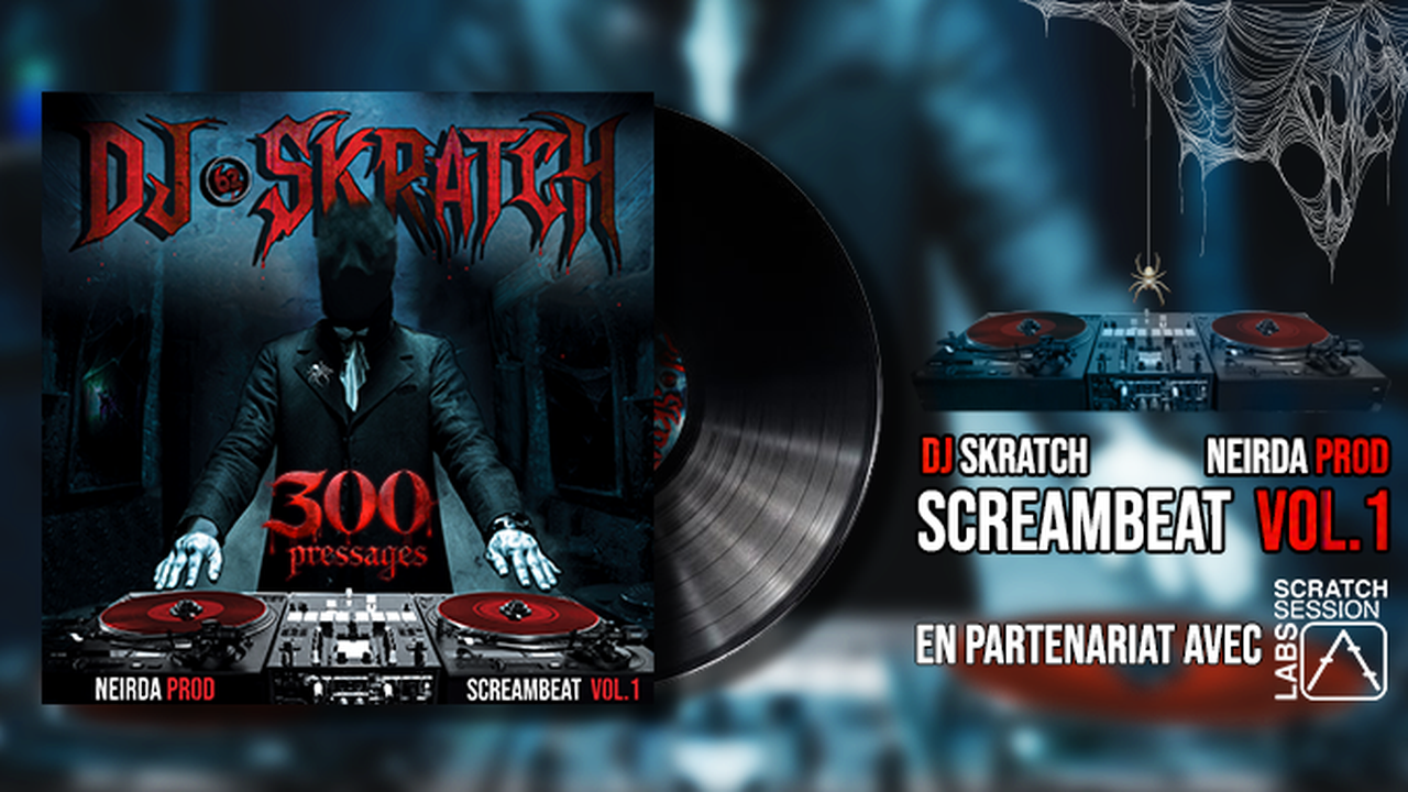SCREAMBEAT VOL.1 (Breakbeat vinyl) DJ Skratch & NeirDa Prod