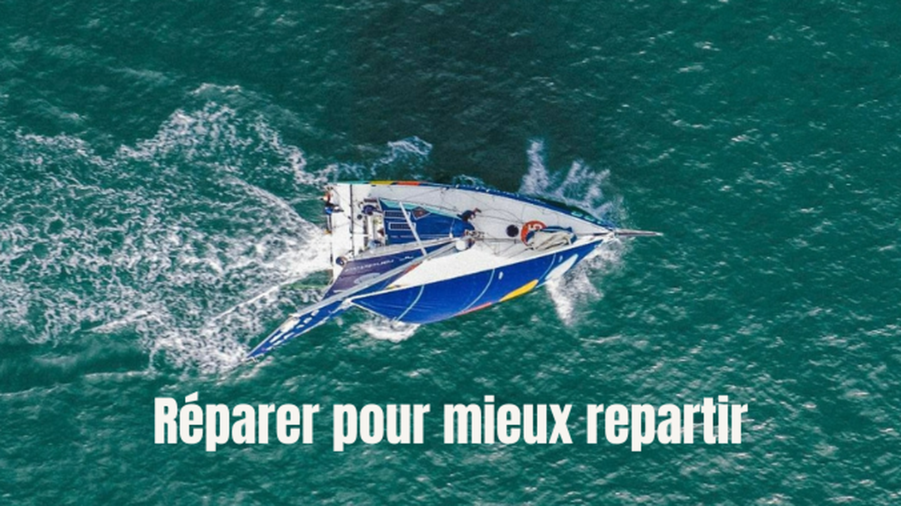 Réparons ensemble le Class40 de Clara et Martin