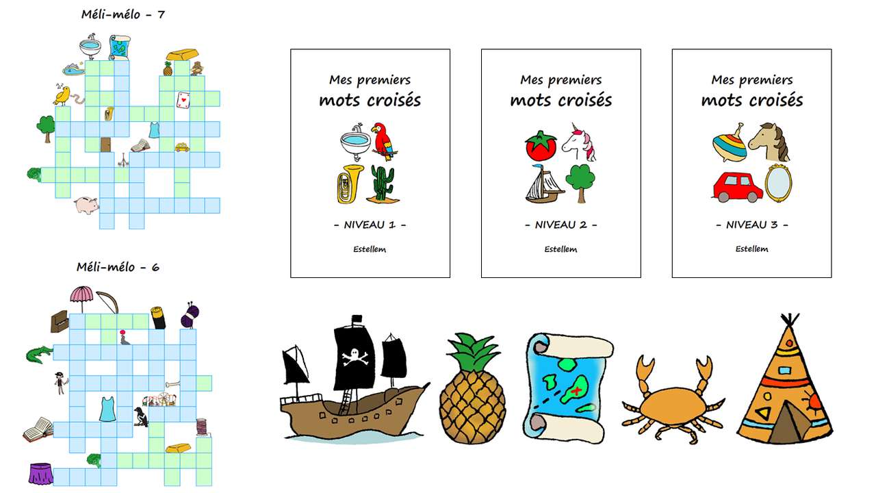 Mots croisés d'apprentissage - Ulule