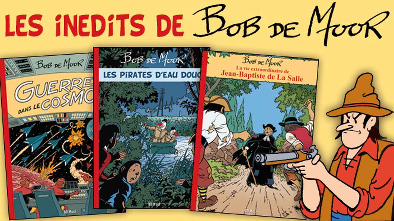 3ème série LES INEDITS DE BOB DE MOOR