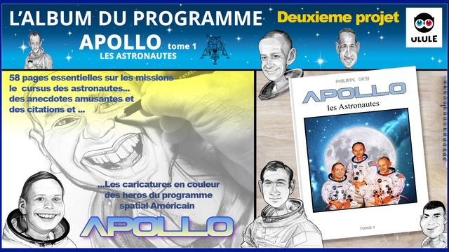 PROJET ALBUM APOLLO ( tome 1 , les Astronautes )