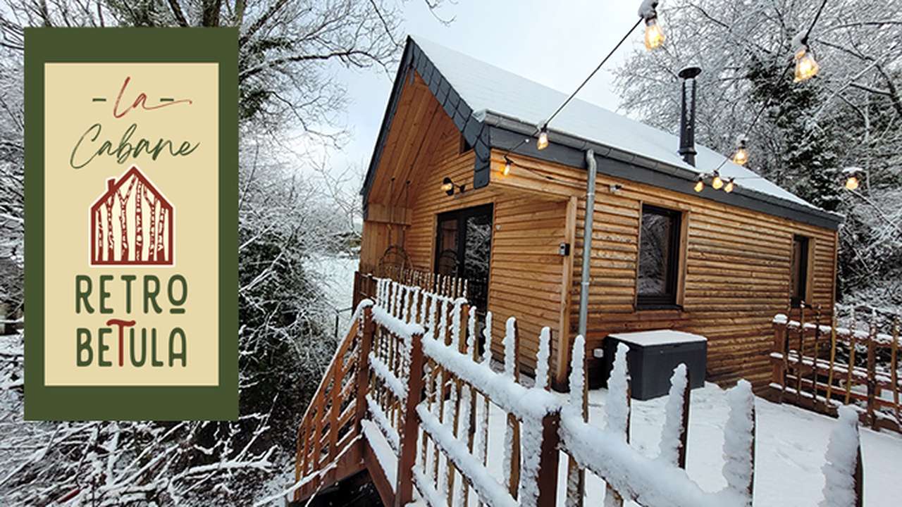 Un BAIN NORDIQUE pour la cabane Retro Betula!