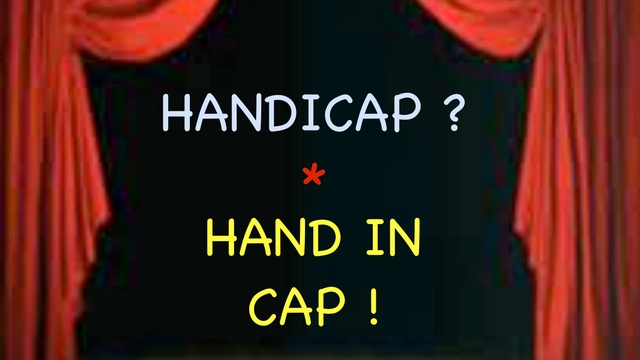 Handicap ? Hand in Cap ! - Ulule