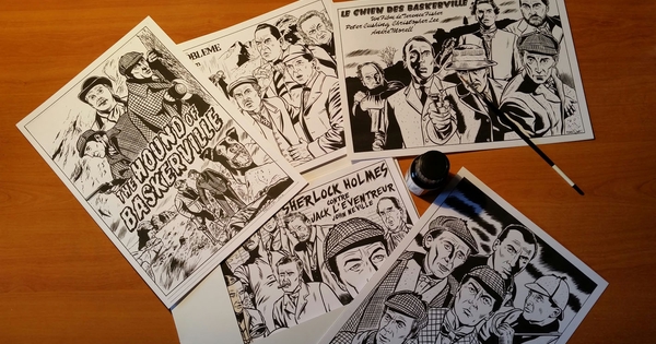 PORTE-FOLIO BD SHERLOCK HOLMES - Ulule