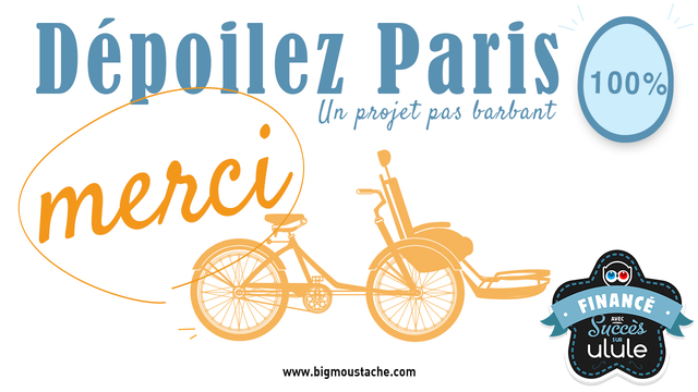 Le premier barbier ambulant Big Moustache