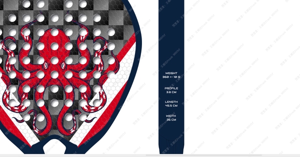 Kraken Padel – Première raquette 100% bestiale: la 00ONE