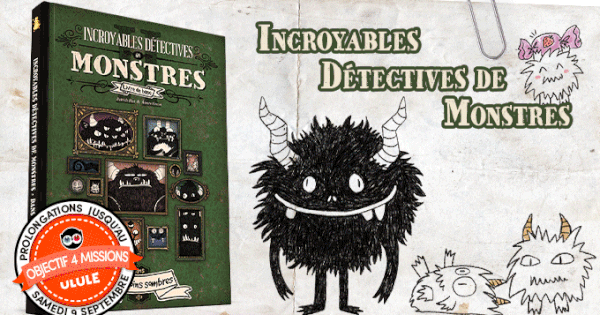 INCROYABLES DETECTIVES DE MONSTRES Jeu de rôle pour enfants