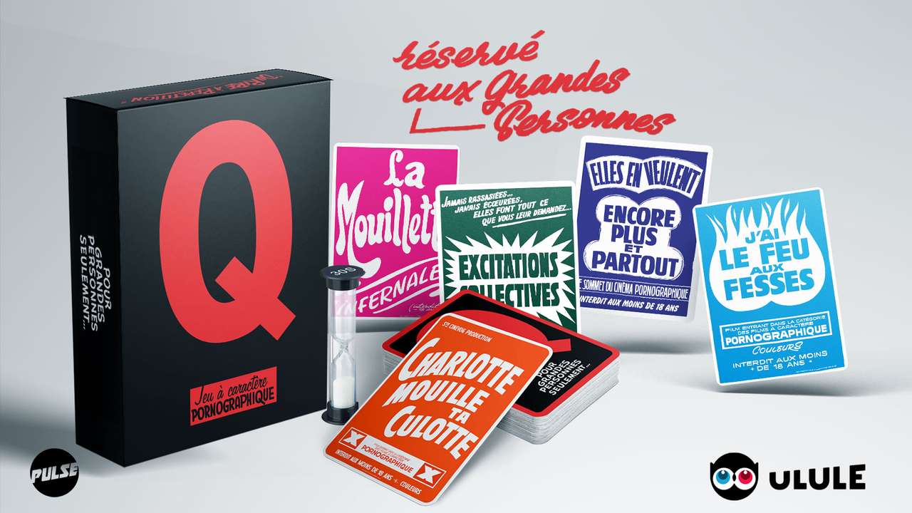 Q, le jeu réservé aux grandes personnes - Ulule
