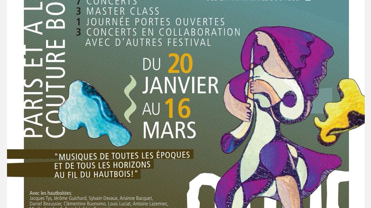 Fonds pour la realisation du Festival Oboe 2024 Paris