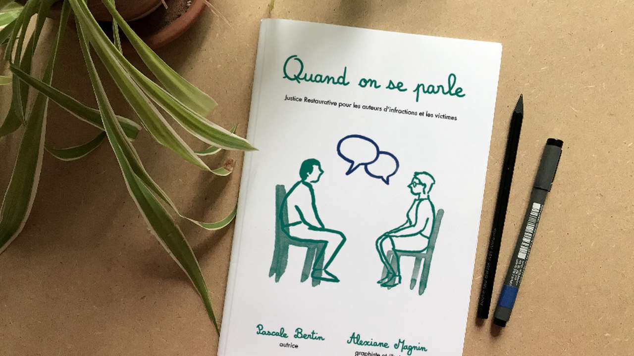 Quand on se parle - livre sur la justice restaurative