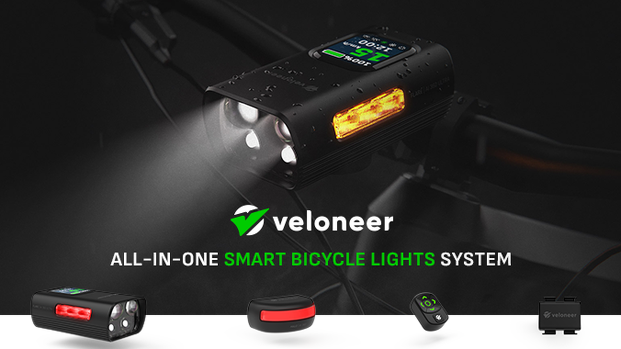 Veloneer AI Smart Bicycle Lights - Ulule