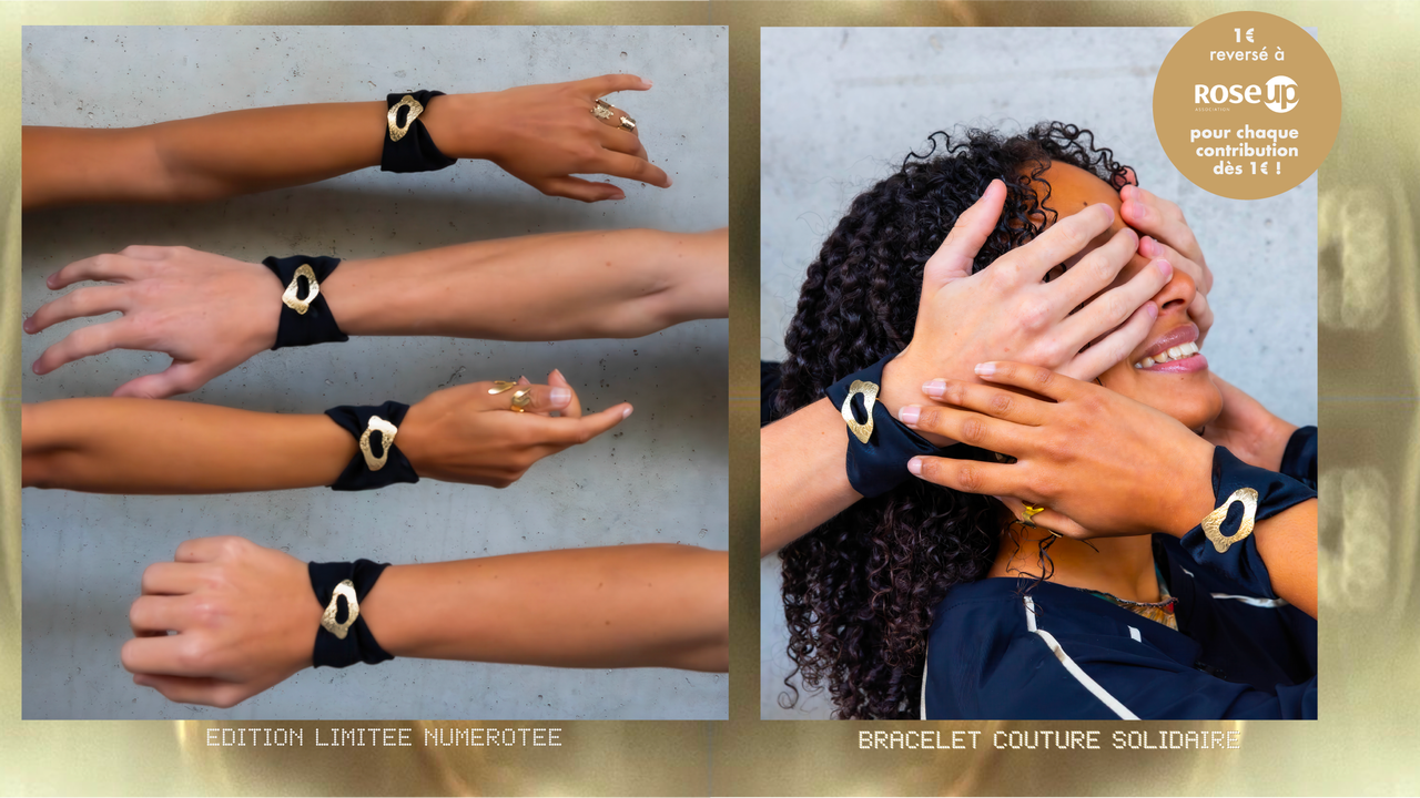 Bracelet DANIA Couture solidaire • Collab ANAYATA xKETINESKA