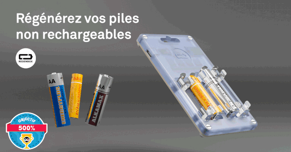 RegenBox : Régénérateur de piles alcalines - Ulule
