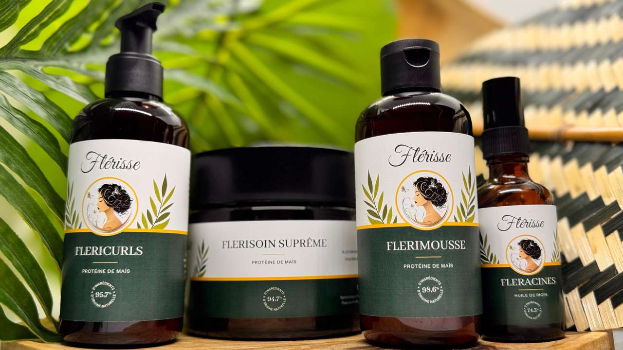 Flérisse – Soins capillaires premium pour cheveux texturés - Ulule