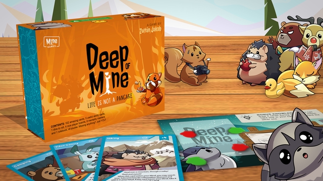 Deep of Mine: Life is not a Pancake (Card Game)