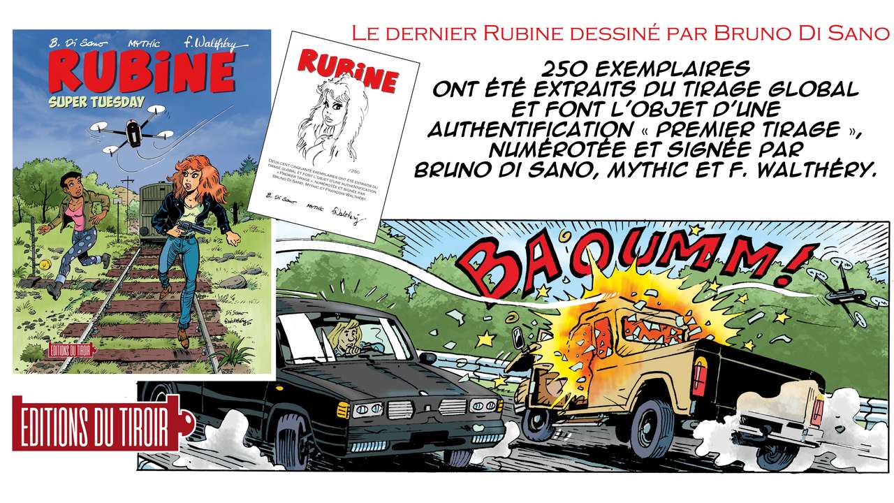 RUBINE Tome 16 - SUPER TUESDAY