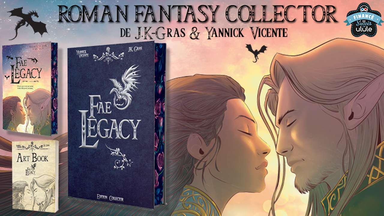 Collector FANTASY de J.K-Gras illustré par Yannick Vicente