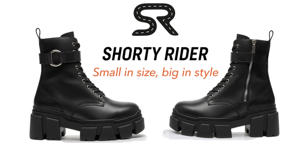 Shorty Rider, les bottes de moto qui réhaussent les pilotes