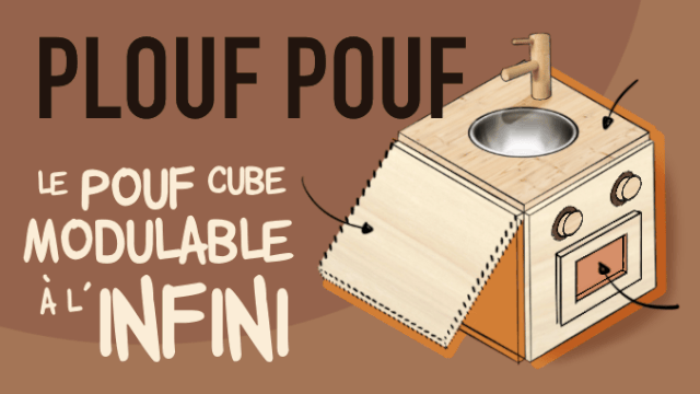 Plouf Pouf : un cube personnalisable à l'INFINI ! - Ulule