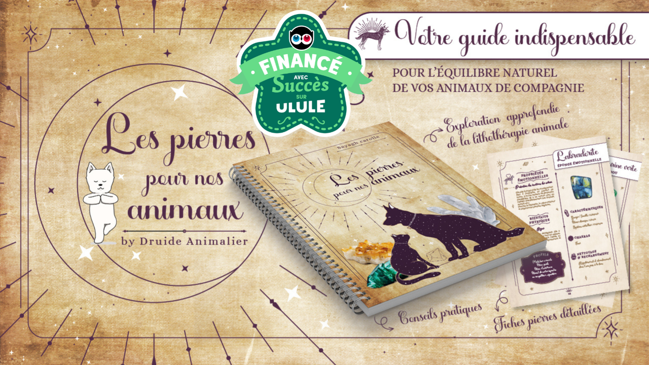 Livre "les pierres pour nos animaux"