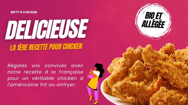 Recette allégéeà la Française pour un chicken à l'américaine - Ulule