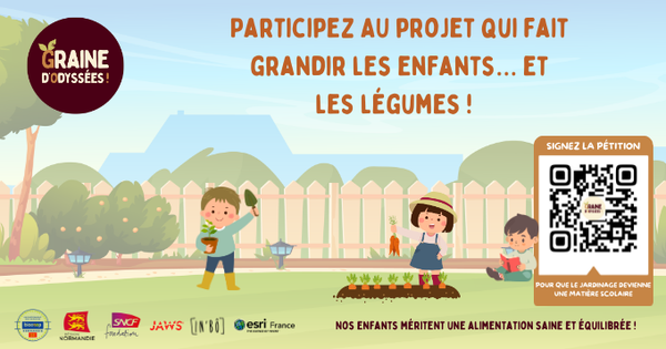 Une école, un jardin : cultivons l’avenir des enfants