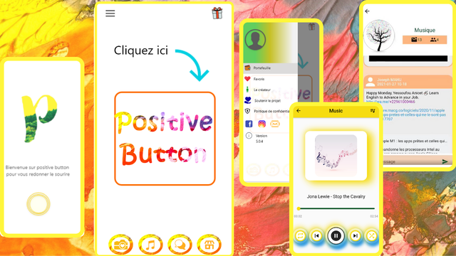 Positive Button, l'appli qui donne le sourire