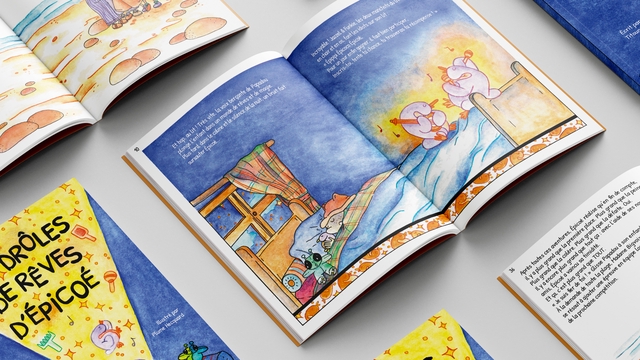 Livre jeunesse : Les drôles de rêves d'Épicoé