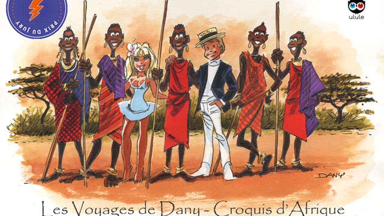 Les Voyages de Dany : Croquis d'Afrique