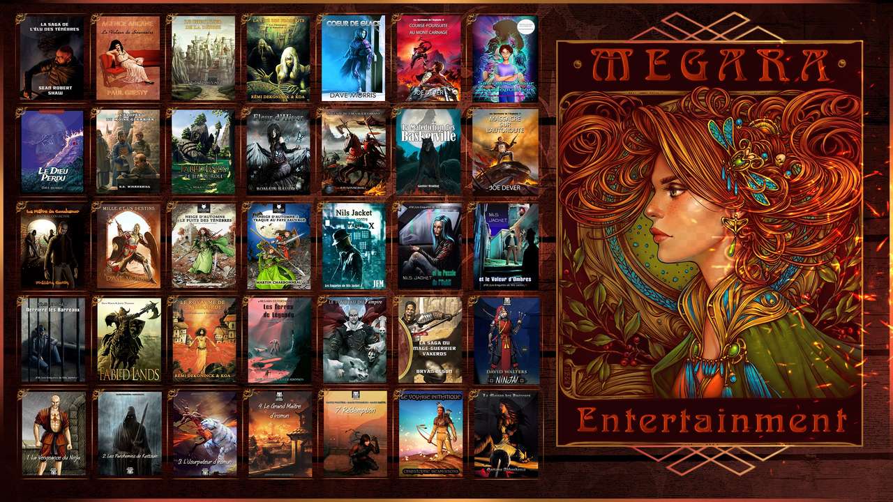 Livres-jeux Megara, la collection intégrale en PDF - Ulule