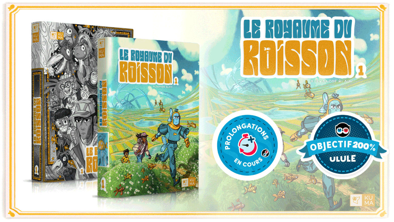 MANGA "Le Royaume du Roisson", TOME 1/4