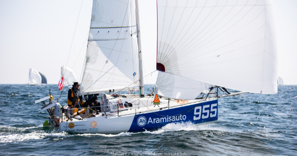 Martin d'Eau Douce, Stratos & Mme Carotte sur l'Atlantique