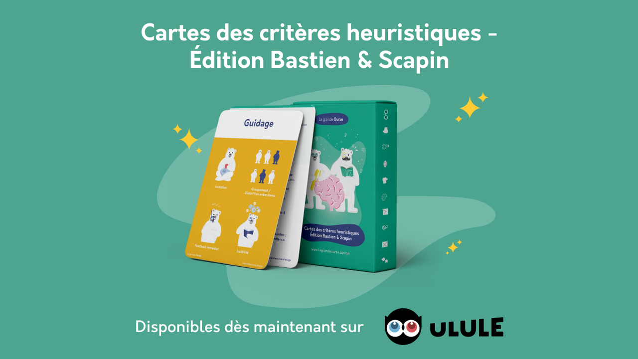 Adoptez les Cartes des critères heuristiques