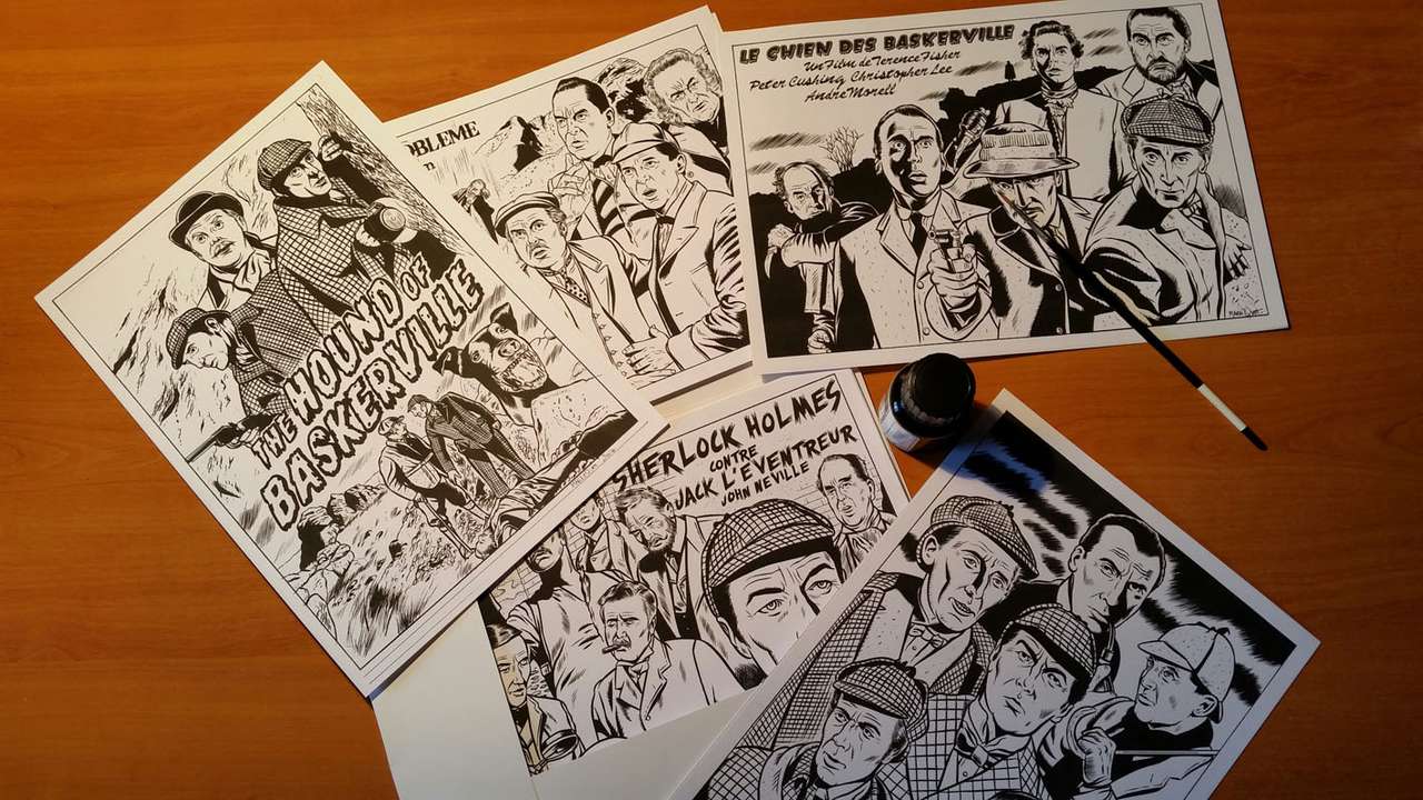 PORTE-FOLIO BD SHERLOCK HOLMES - Ulule