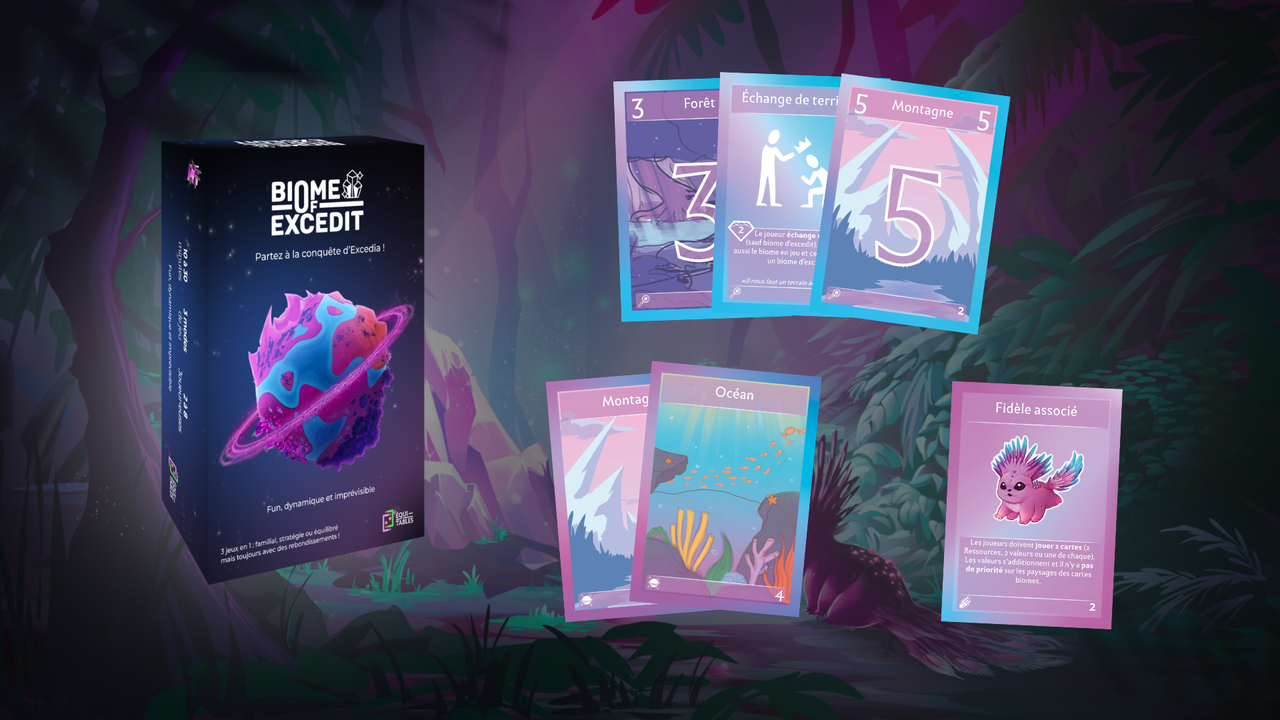 Biome of Excedit - Equi-Tables - Ulule