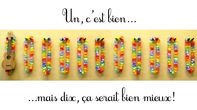 Draplélé - Des ukulélés pour l'école!