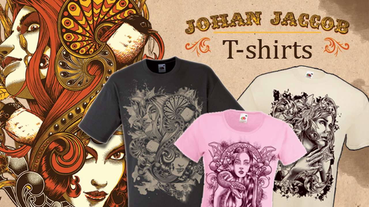 T-shirts Johan Jaccob Artwork - Ulule