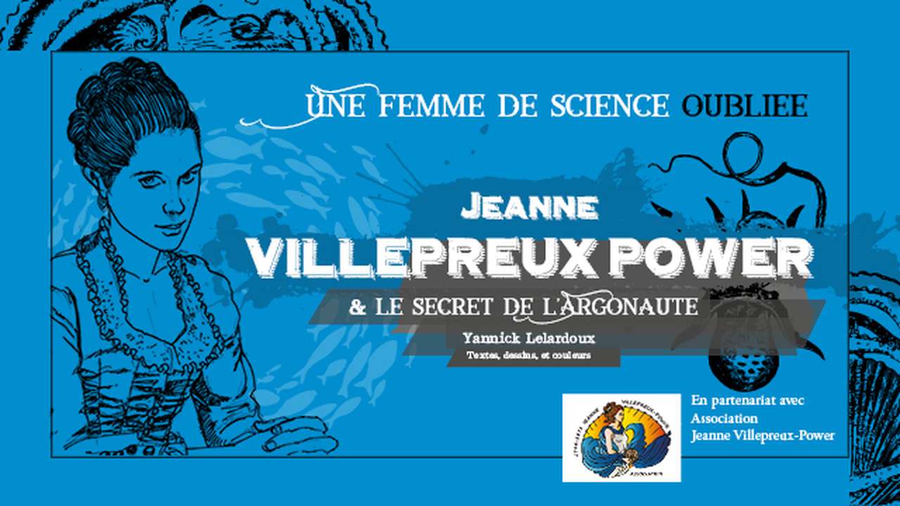 Jeanne Villepreux Power, inventrice de l’aquarium.