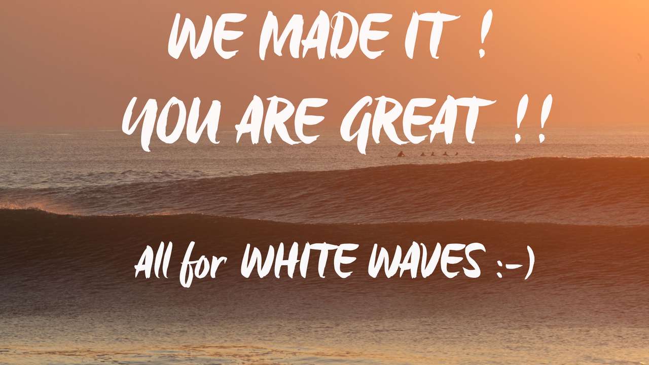 WHITE WAVES - Ulule
