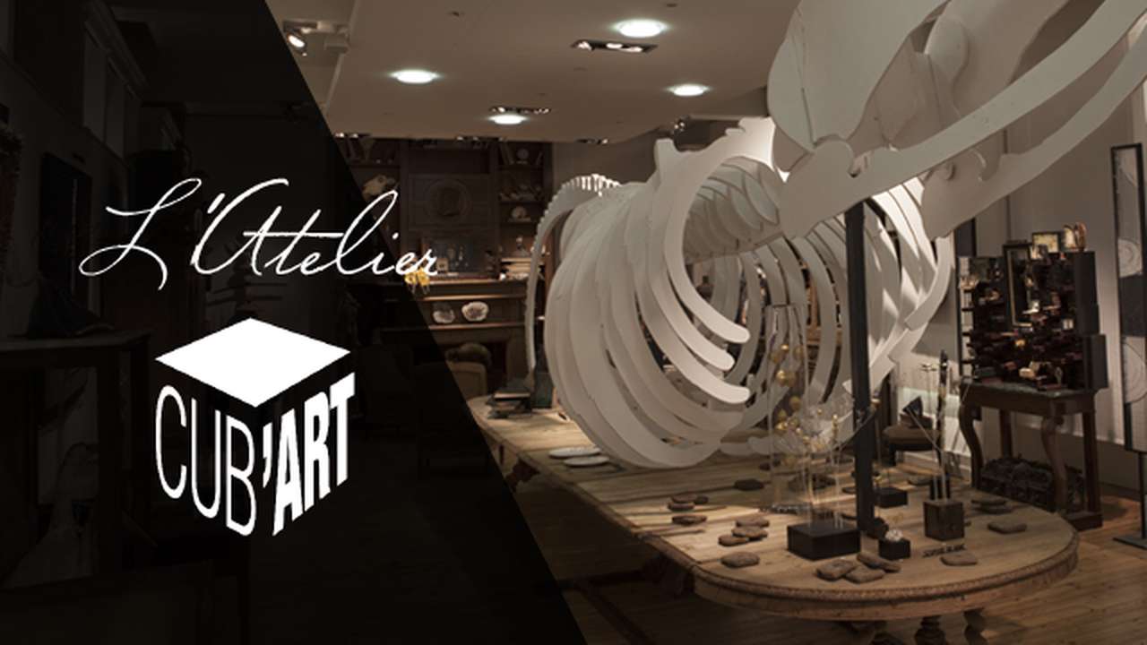 5 artistes de l'Atelier Cub’Art à Bruxelles